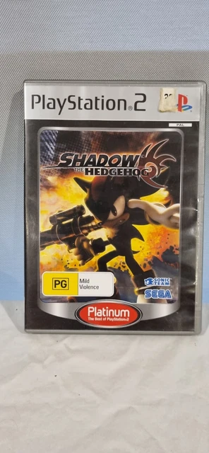 SHADOW THE HEDGEHOG PS2 PlayStation 2 Video Game | Complete With Manual ...