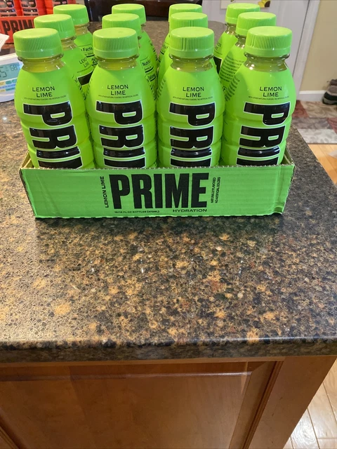 PRIME HYDRATION DRINK By Logan Paul x KSI.. Lemon Lime 12 Pack £53.69 ...