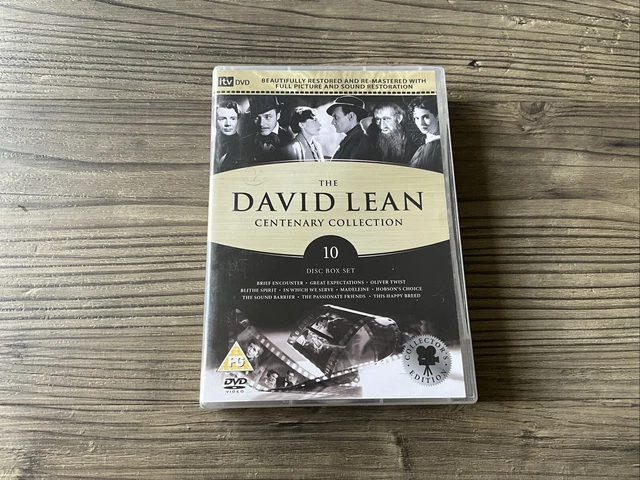 DAVID LEAN CENTENARY Collection 10 DVD box set £11.12 - PicClick UK