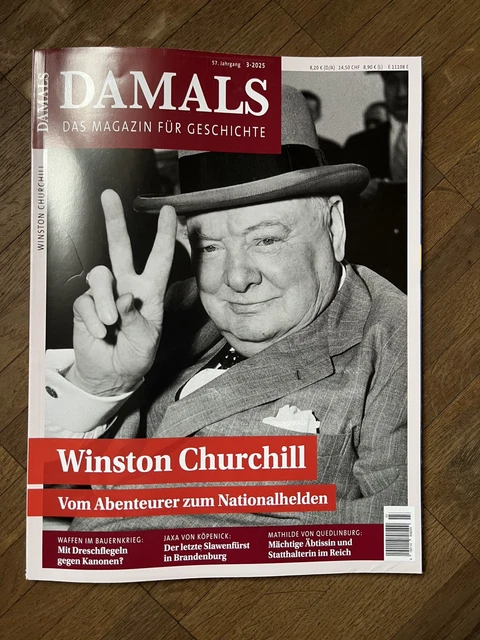 DAMALS MÄRZ 03/2025: Winston Churchill WIE NEU Geo Epoche P.M. EUR 2,65 - PicClick DE