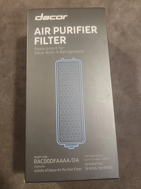 RAC00DFAAAA/DA SAMSUNG/DACOR REFRIGERATOR Air Filter - New In Box $120. ...