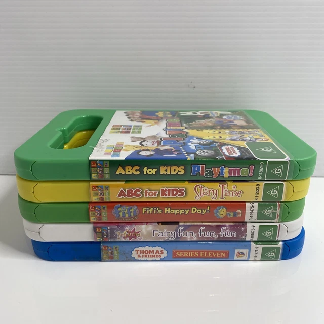 ABC FOR KIDS + Thomas + Fifi + The Fairies DVD Bundle Set of 5 DVDs ...