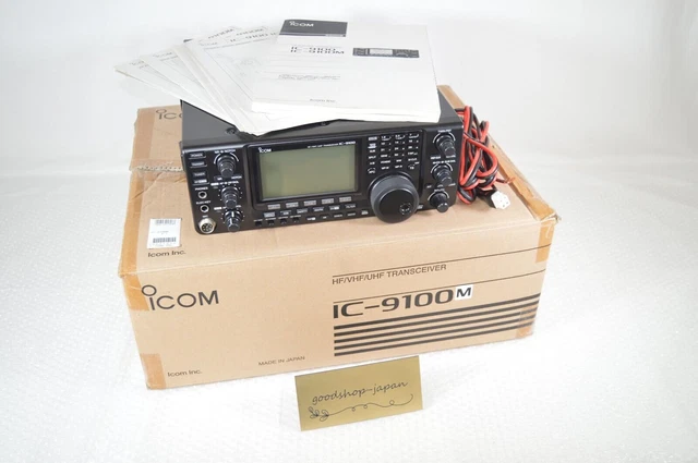 ICOM IC-9100M HF/VHF/UHF Ham Radio Transceiver Tested Excellent W ...