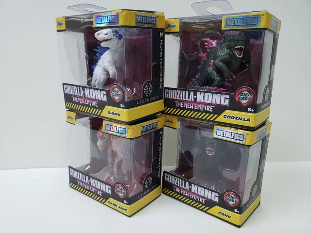 Jada Metalfigs Godzilla X Kong The New Empire Godzilla Kong Shimo Scar King Set Eur 3220