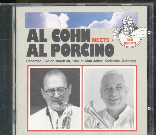 AL COHN AND Al Porcino Al Cohn Meets Al Porcino CD Europe Red Baron ...
