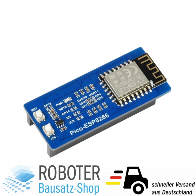 WAVESHARE ESP8266 WIFI Modul für Raspberry Pi Pico EUR 15,25 - PicClick DE
