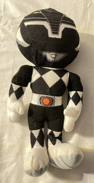 ORIGINAL MIGHTY MORPHIN Power Rangers Black Ranger Plush Soft Toy. Zack ...