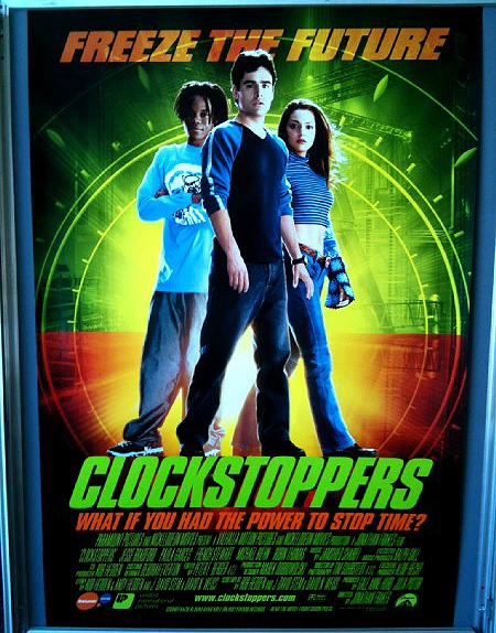 CINEMA POSTER: CLOCKSTOPPERS 2002 (One Sheet) Jonathan Frakes Jesse ...