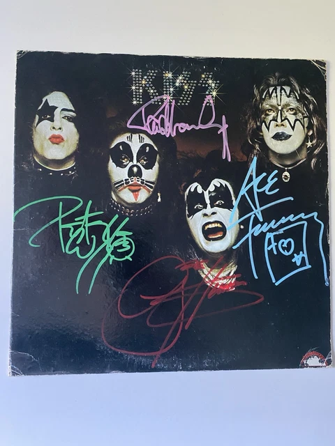 KISS | KISS Very Rare Vinyl Without Kissintime Full Signed EUR 399,00 ...