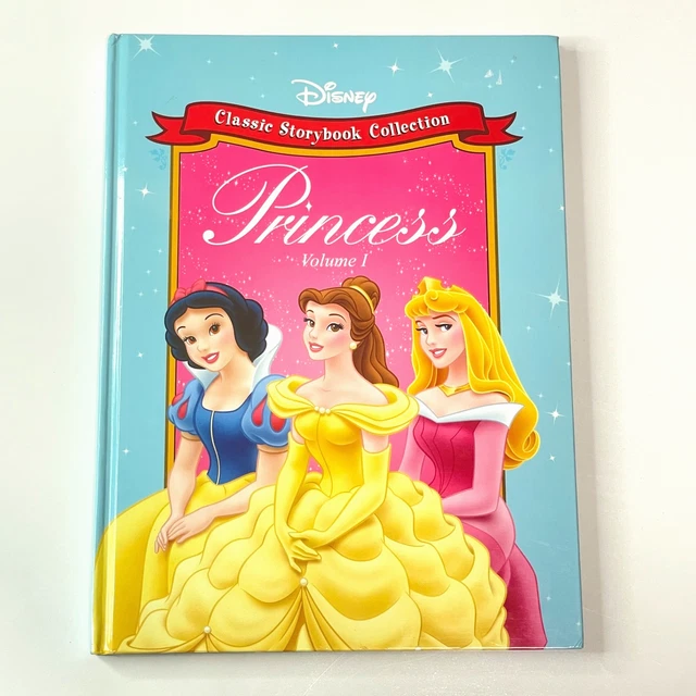 DISNEY CLASSIC STORYBOOK Collection Princess Volume 1 Hardcover Kids ...