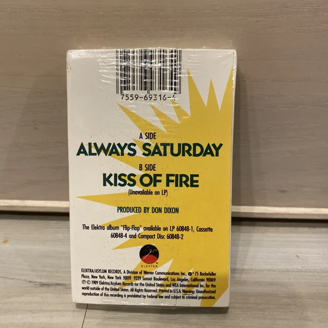 GUADALCANAL DIARY - Always Saturday RARE cassette single '89 Brand New ...