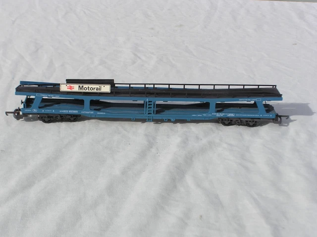 LIMA LONG MOTORAIL Car Transporter Bogie Wagon - Oo/Ho Gauge Model ...