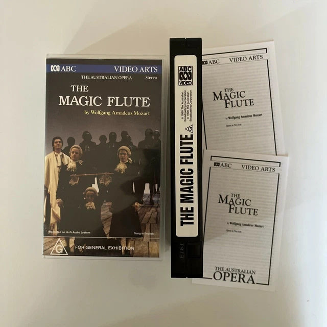 THE MAGIC FLUTE - The Australian Opera (VHS, 1991) PAL $39.95 - PicClick AU