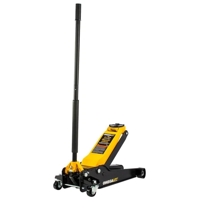 OMEGA LIFT FLOOR Jacks 32.5" 3.5-Ton Hydraulic Magic Lift Rust ...