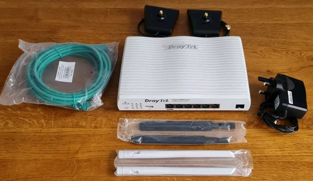 ROUTEUR VPN FFTC Draytek 2865LAC ADSL2/VDSL2 Gig double bande WiFi 3/4G ...