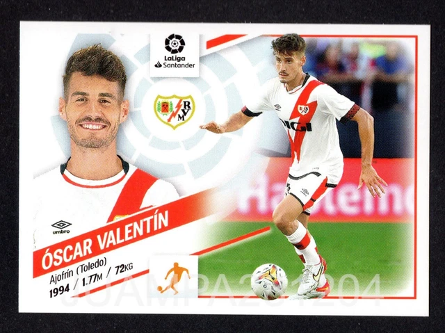 OSCAR VALENTIN #12 Rayo Vallecano Cromo Liga Santander 2022-23 Este ...