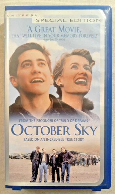 OCTOBER SKY VHS 2000 Special Edition Based On A True Story £7.14 ...