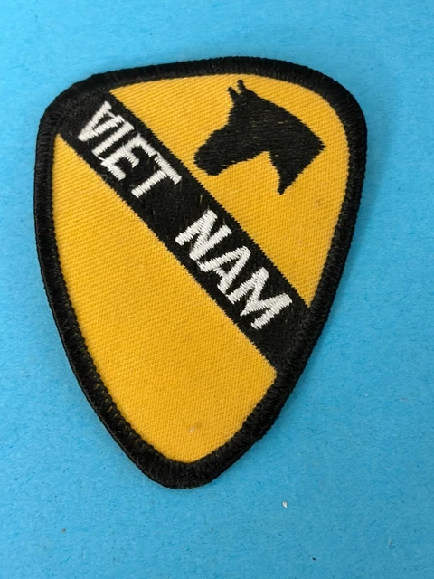 1960S 70S US Army Vietnam Cold War Era 1st Cavalry Division Patch $13. ...