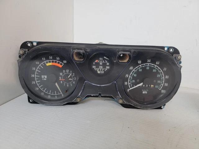 1977 PONTIAC TRANS Am Gauge Cluster Tachometer Speedometer Gauges 1970 ...