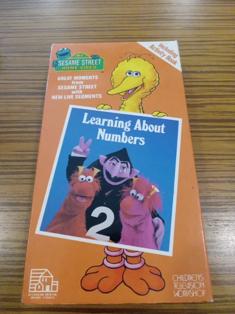 SESAME STREET - Learning About Numbers (VHS, 1996) Children's TV £8.49 ...