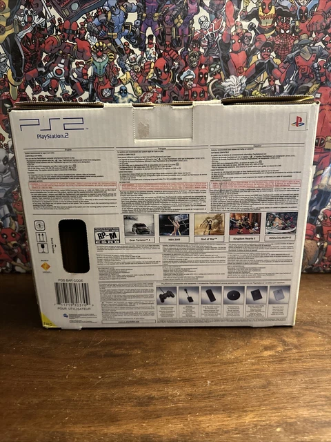 SONY PLAYSTATION 2 PS2 Slim Console In Box (Some New Components ...