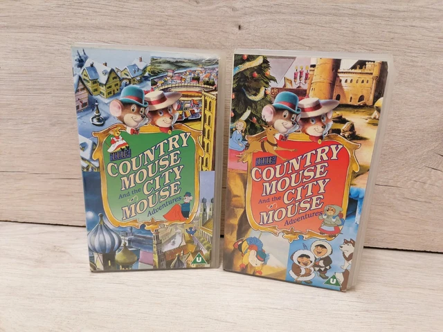 THE COUNTRY MOUSE and the City Mouse Adventures 2 vhs videos £8.00 ...