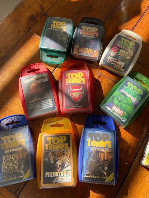 9 X TOP Trumps Cards Assorted Bundle Job Lot (6) £11.66 - PicClick UK