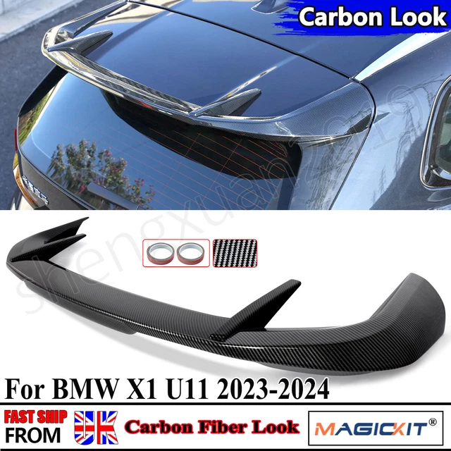 FOR BMW X1 U11 2022-2024 Carbon Look M Performance Rear Roof Spoiler ...