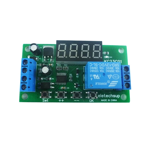 1XMULTIFUNCTION PULSE COUNTER Switch Adjustable Timer Delay Turn On/Off ... 1XMULTIFUNCTION PULSE COUNTER Switch Adjustable Timer Delay Turn On/Off ...
