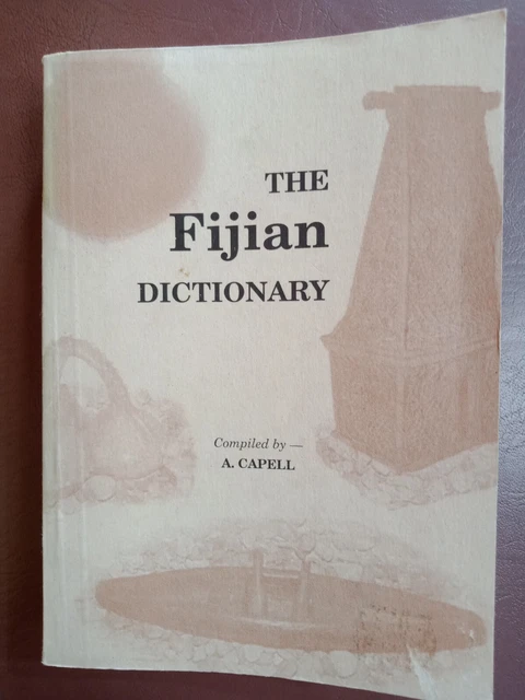 A NEW FIJIAN Dictionary Compiled by A. Capell 1991 EUR 31,76 - PicClick FR