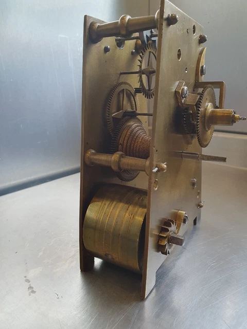 ANTIQUE FUSEE CLOCK Movement A Frame £79.00 - PicClick UK