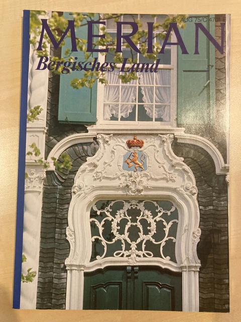 MERIAN REISEMAGAZIN HEFTE Zeitschrift - Bergisches Land EUR 1,00 ...