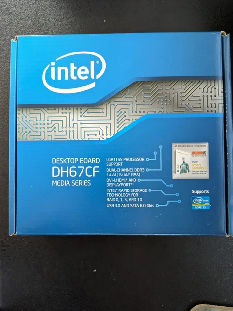 INTEL DH67CF DESKTOP Motherboard LGA 1155 Mini-ITX DDR3 System Board ...