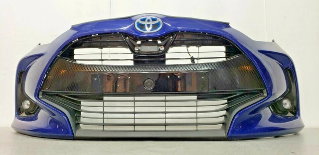 TOYOTA YARIS HYBRID 2021 2022 GENUINE FRONT BUMPER WITH GRILLS COMPLETE ...