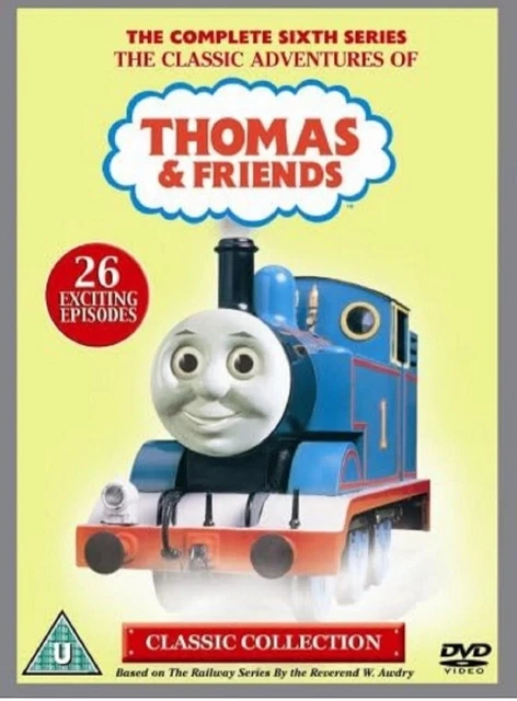 THOMAS THE TANK ENGINE AND FRIENDS SERIES 6 DVD Sixth 6th Season Six UK ...