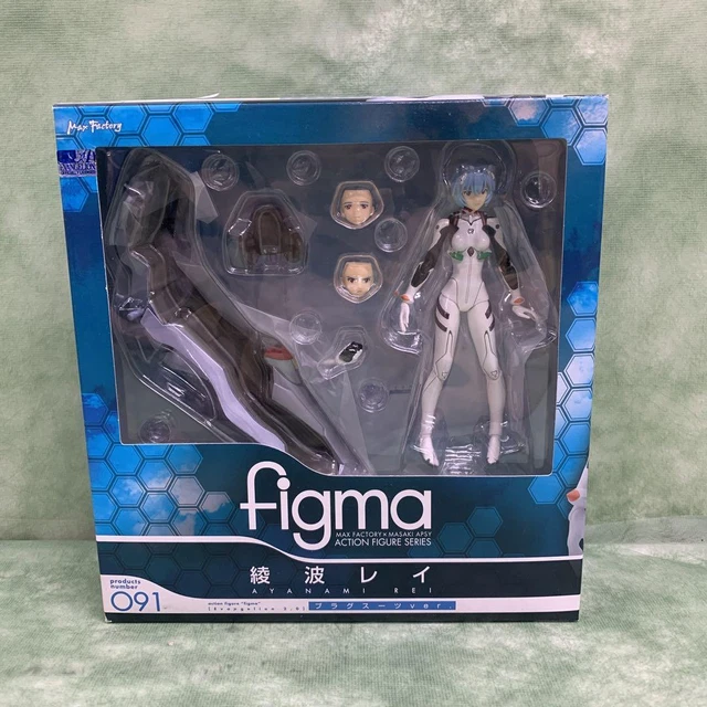 FIGMA EVANGELION REI Ayanami Plug Suit Ver. Action Figure #091 Max ...