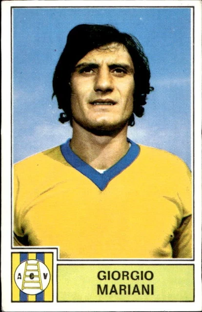 FIGURINA CALCIATORI VALIDA panini 1971/72 # Verona GIORGIO MARIANI EUR ...