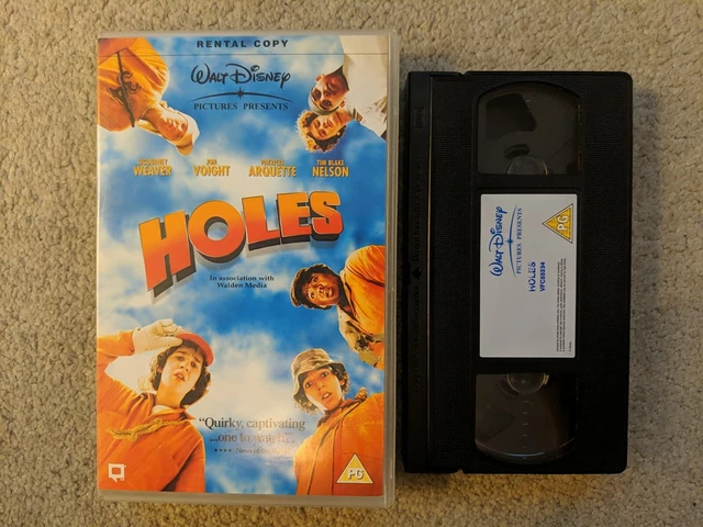 HOLES VHS DISNEY Ex Rental Big Box £9.99 - PicClick UK