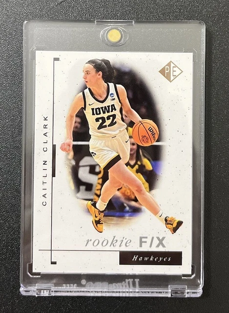 CAITLIN CLARK ROOKIE Card 2023-24 Iowa Hawkeyes Indiana Fever RC MINT ...