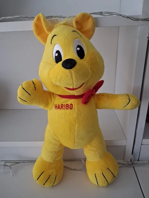HARIBO BEAR PLUSH Soft Toy with Red Bow Tie. 13" Approx. Used £5.43 ...