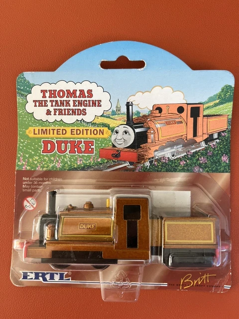 THOMAS THE TANK Engine & Friends ERTL LIMITED EDITION METALLIC DUKE ...