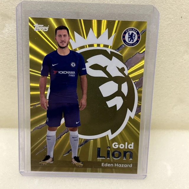 EDEN HAZARD TOPPS Premier League 2026 Gold Lion - Chelsea £2.22 ...