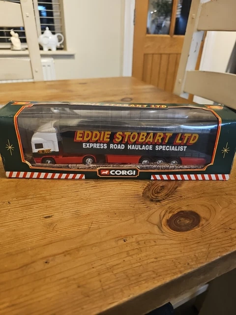 1998 EDDIE STOBART ERF Rimorchio a faccia 59502 di Corgi EUR 10,70 ...