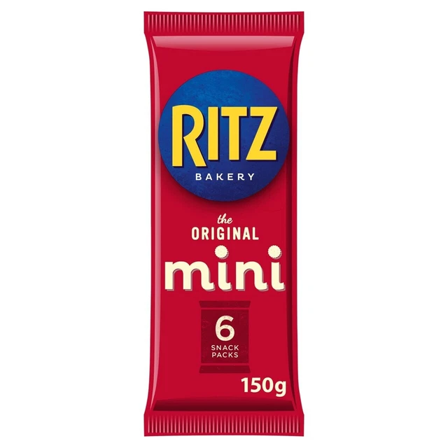 MINI RITZ CRACKERS Original Multipack 6 x 25g per PACK OF 4 $26.74 ...