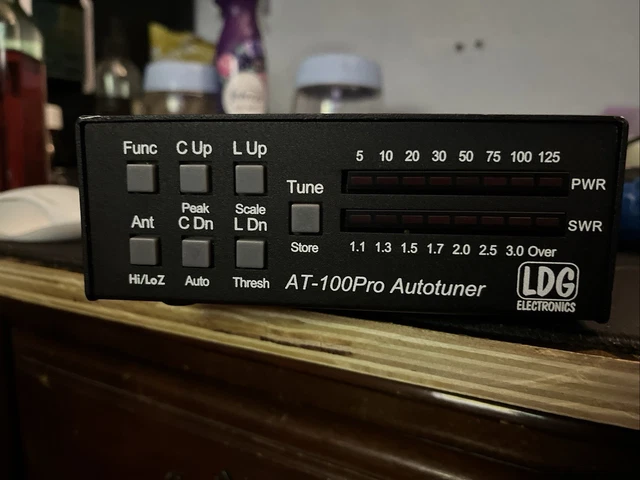 LDG AT-100 PROII - Automatic Antenna Tuner with Icom 7300 interface ...