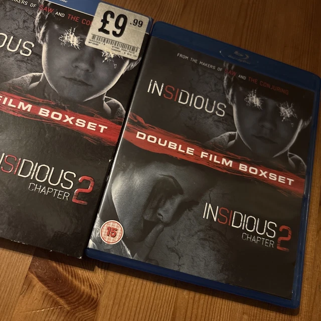 INSIDIOUS/INSIDIOUS - CHAPTER 2 Blu-ray (2014) Patrick Wilson DVD films ...