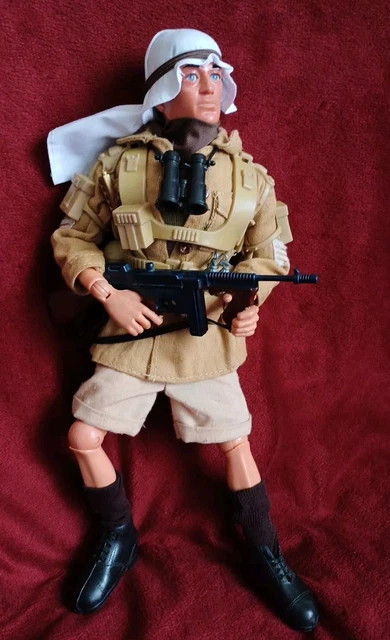 VINTAGE PALITOY ACTION Man Sas Desert Fighter Kitbash Unboxed Read ...