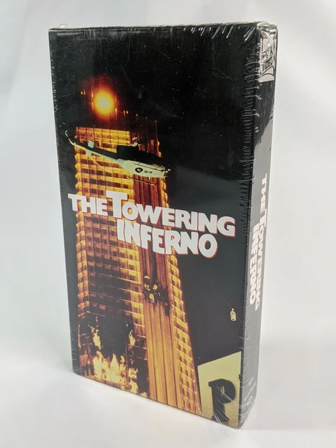 THE TOWERING INFERNO VHS Tape 1991 Fox Paul Newman Steve McQueen Sealed ...