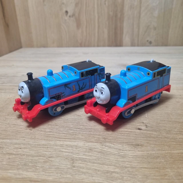 THOMAS THE TANK Engine Trackmaster Tornado Thomas & Normal Thomas By ...