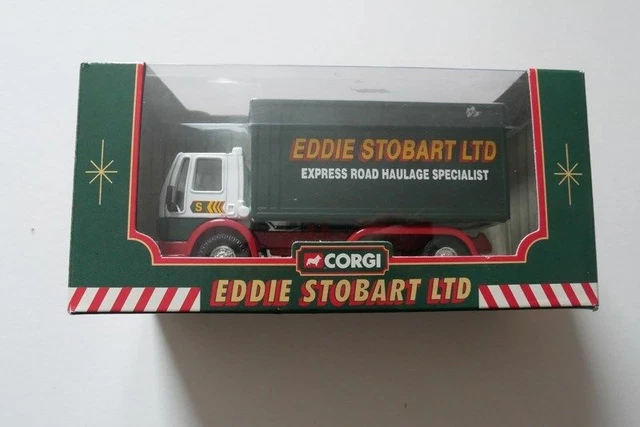 CORGI EDDIE STOBART Ltd 59601 Ford Cargo Box Van - as photographs £13. ...